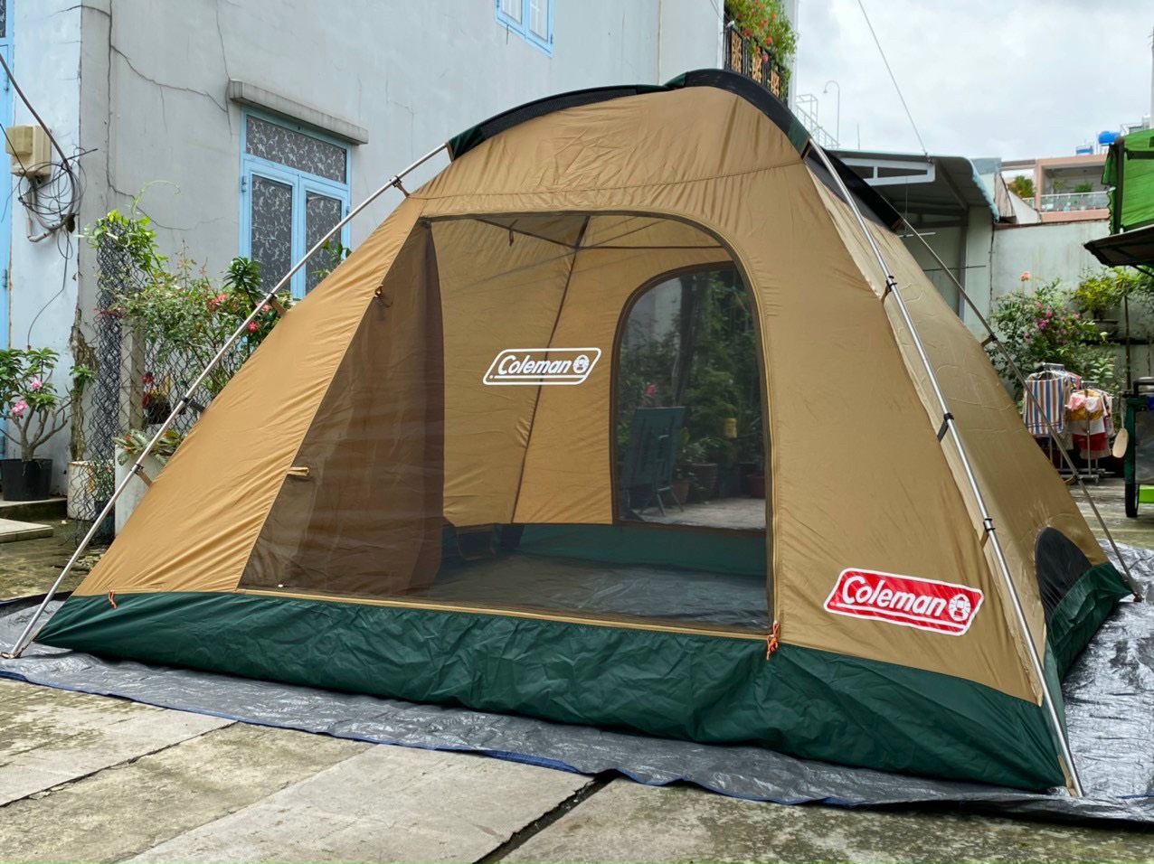 Lều Coleman Tough Wide Dome 300/IV Xuất Nhật (Khung Nhôm)